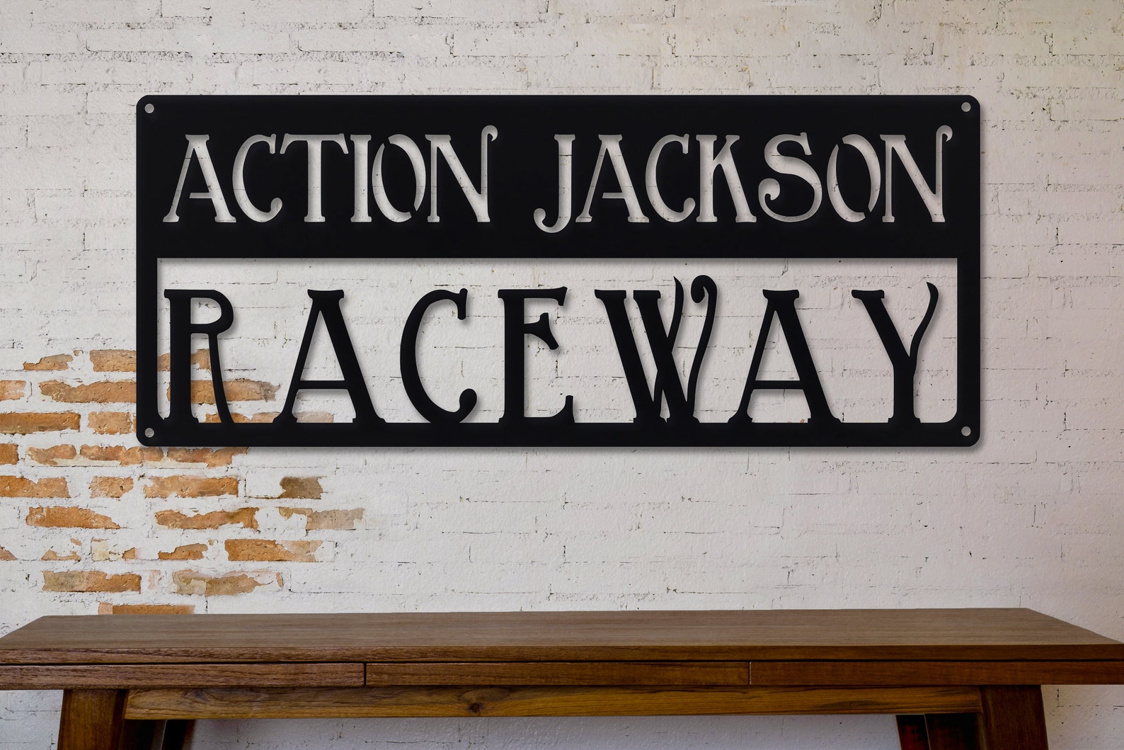 Personalized Rustic Metal Sign Personalized Garden Sign | Etsy