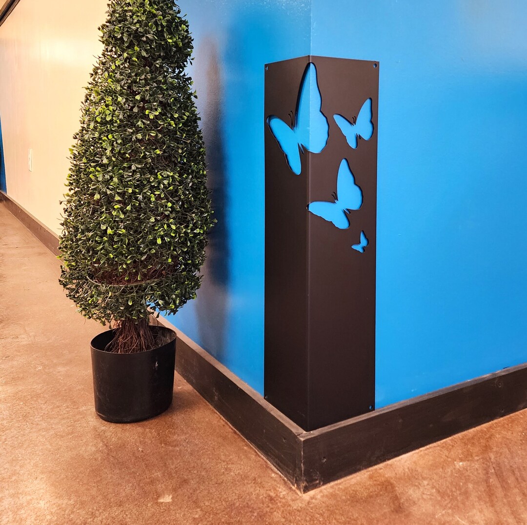 Butterfly Garden Corner Guard Wall Protector - Whimsical Garden Decor ...