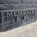Personalized Metal Memphis Skyline Sign Memphis Tennessee - Etsy