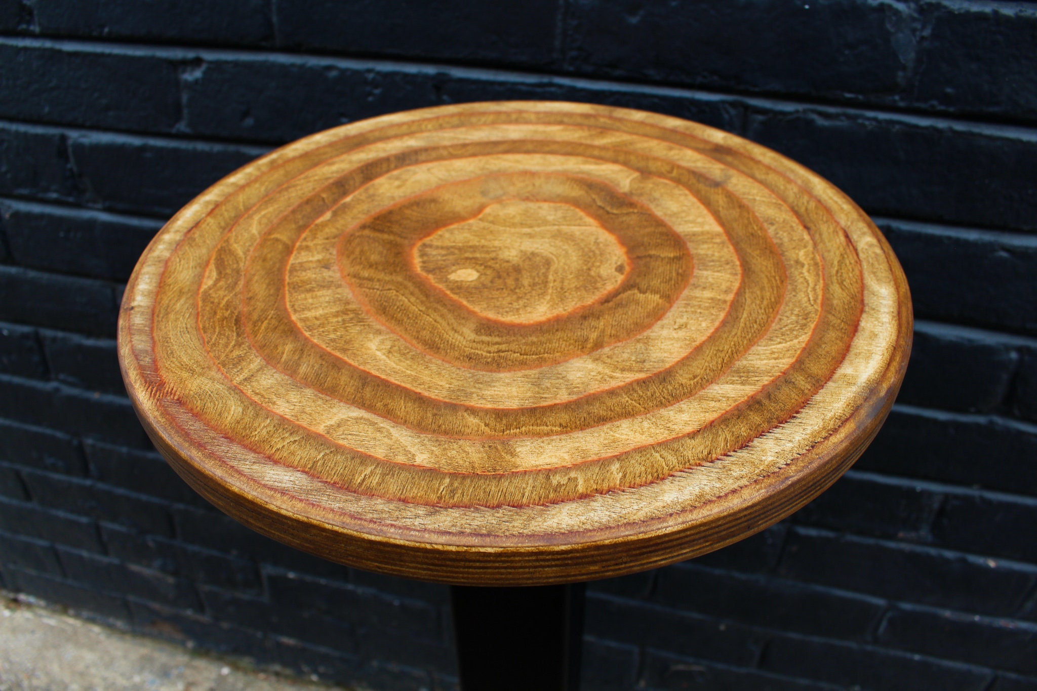 Modern Metal Pedestal Stool - Metal Bolt Down Bar Stool - Patio Bar ...