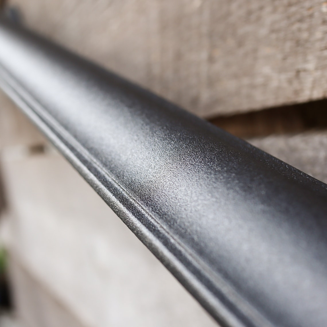 Metal Handrail With Scroll End - Wall Mount Grab Rail - Victorian Stair ...