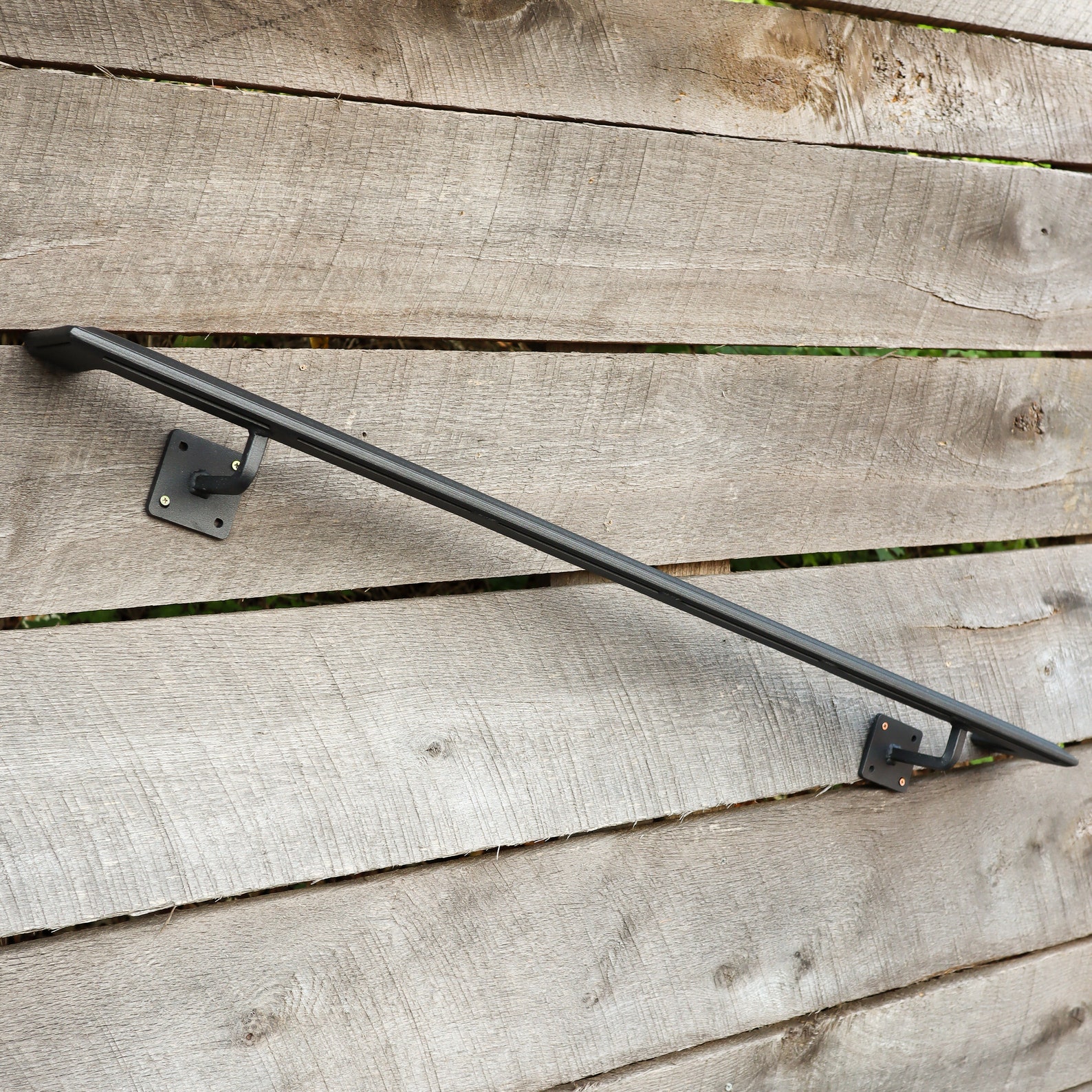 Metal Handrail With Square Returns ADA Compliant Return Wall | Etsy