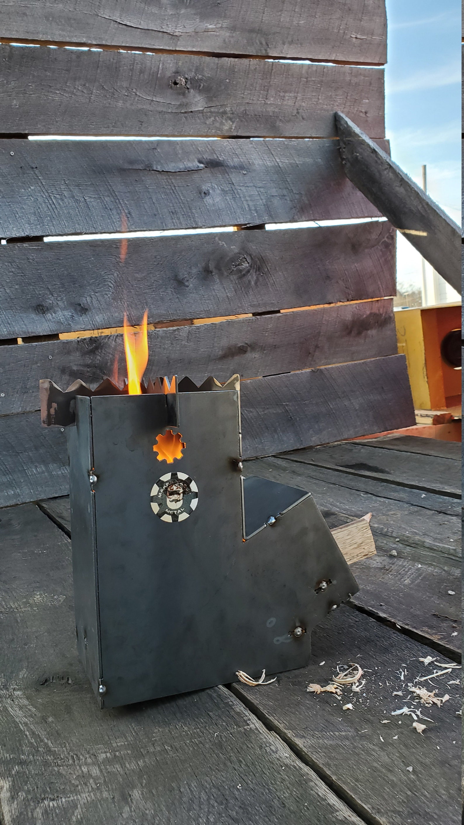 Rocket Stove - Maker Welding Kit - DIY Weld Project - Make It Yourself ...