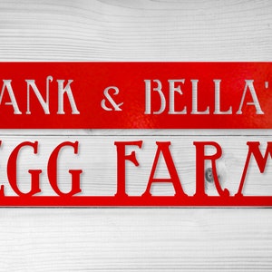 Personalized Rustic Metal Sign - Personalized Garden Sign - Home Gifts ...