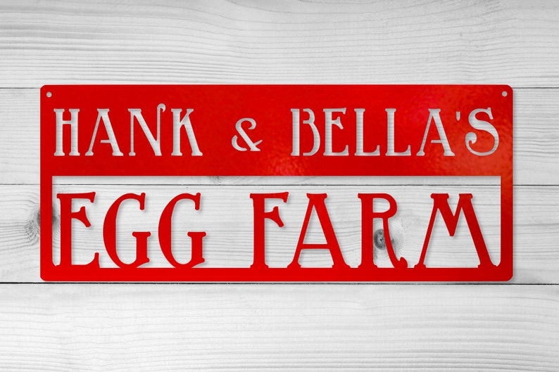 Personalized Rustic Metal Sign Personalized Garden Sign | Etsy