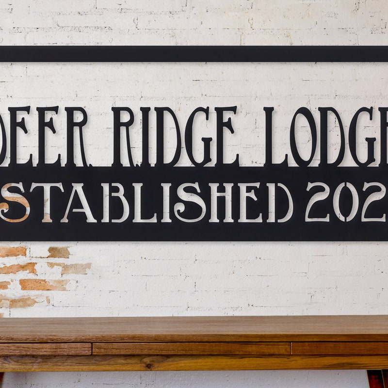 Custom Wall Sign - Etsy