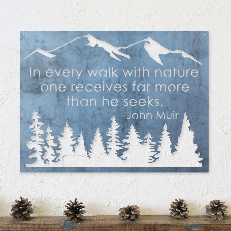 John Muir Quote - Etsy
