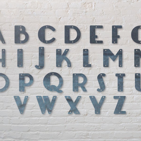 Metal Letters for Wall - Etsy