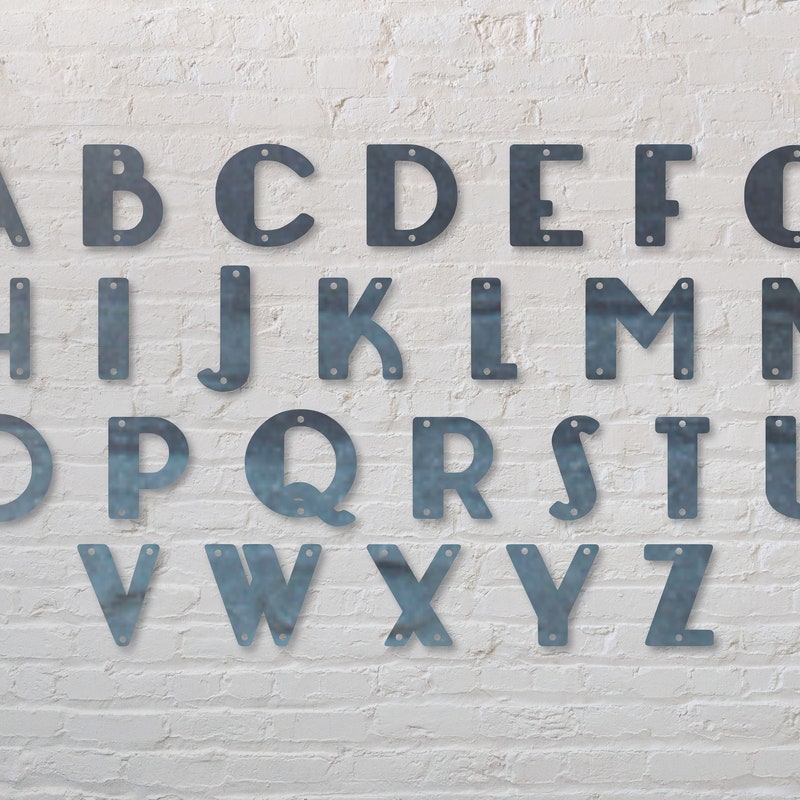 Metal Letters for Wall - Etsy