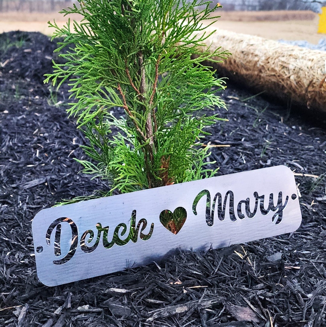 Custom Metal Name Sign - Wedding Sign - Welcome Sign - Family Sign ...