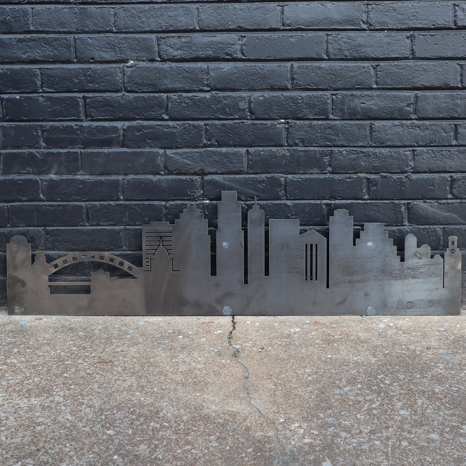 Metal Austin City Skyline Sign Austin Texas Wall Art | Etsy