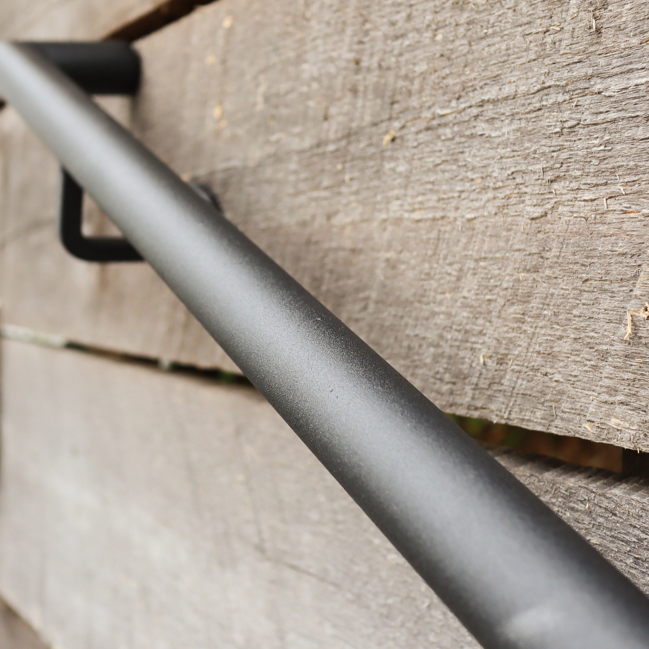 Round Metal Handrail With Square Returns ADA Compliant - Etsy