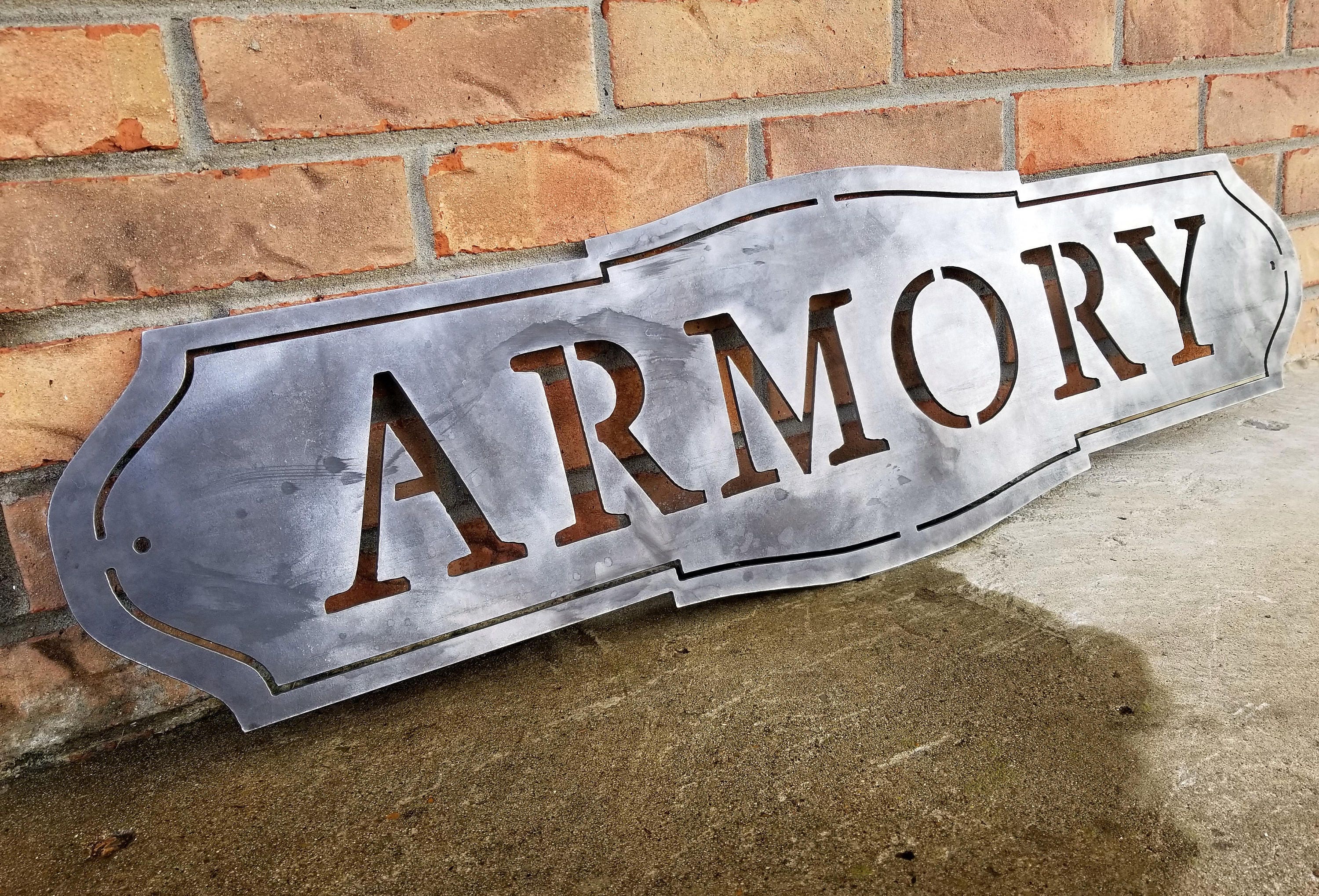 Personalized Metal Game Room Sign - Personalized Gifts - Wall Art - Man ...