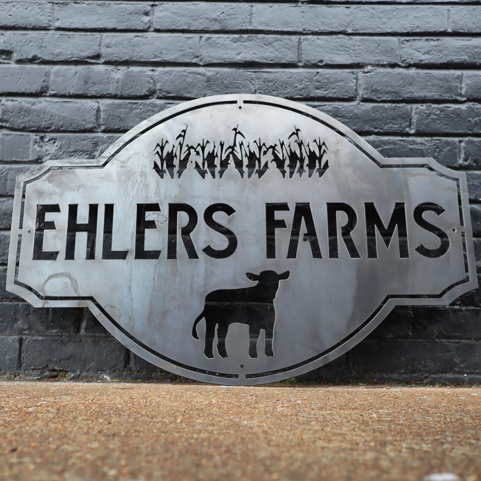 Custom Vintage Metal Farmhouse Sign Family Farm Wall Art - Etsy