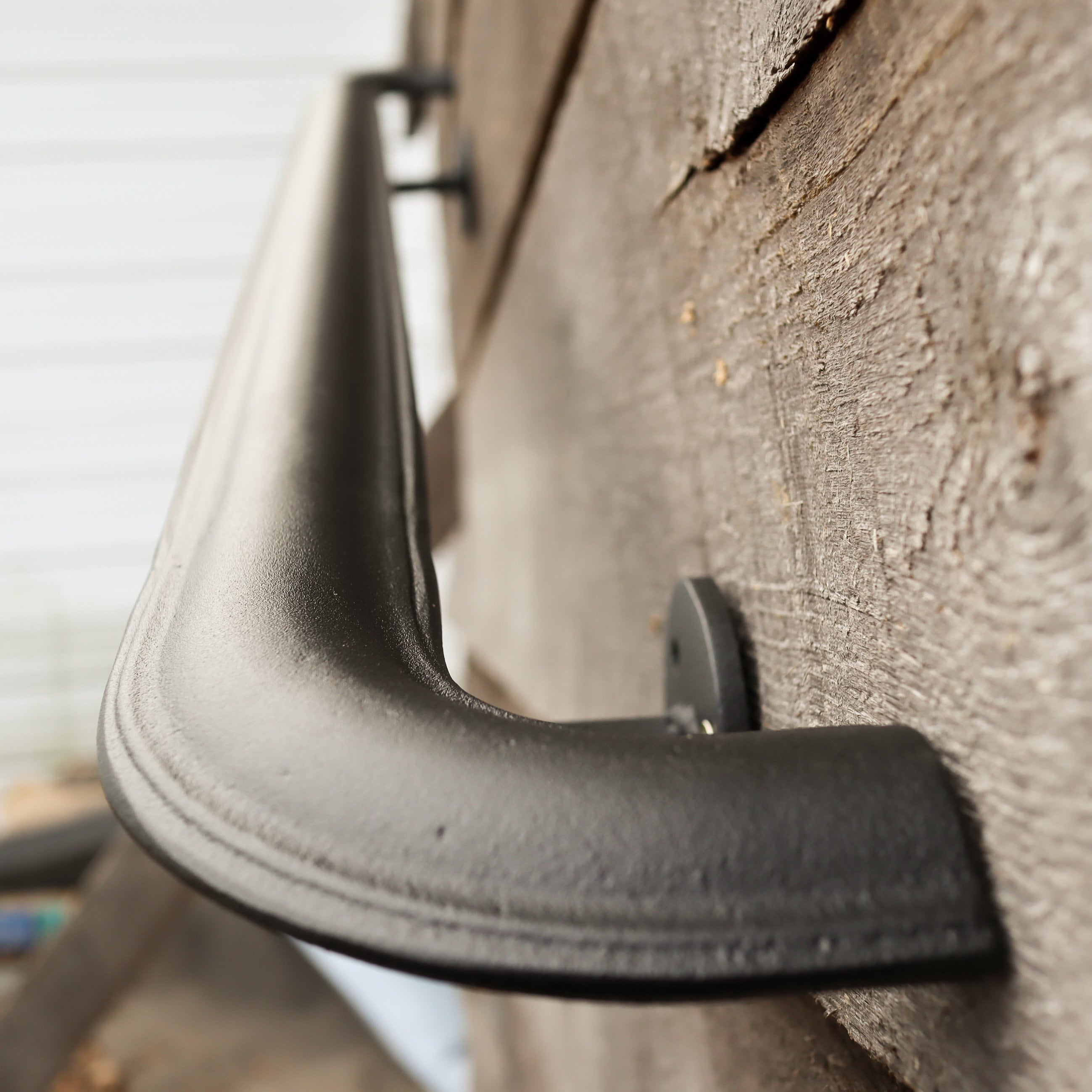 Metal Handrail With Curved Returns - ADA Compliant Return Wall Mount ...