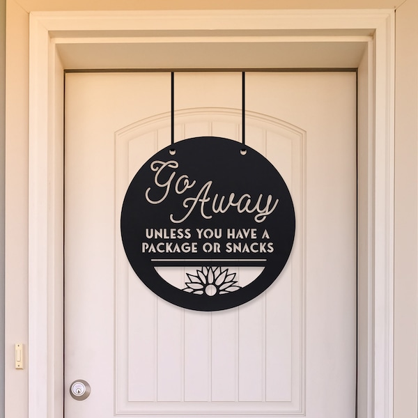 Go Away Sign - Etsy