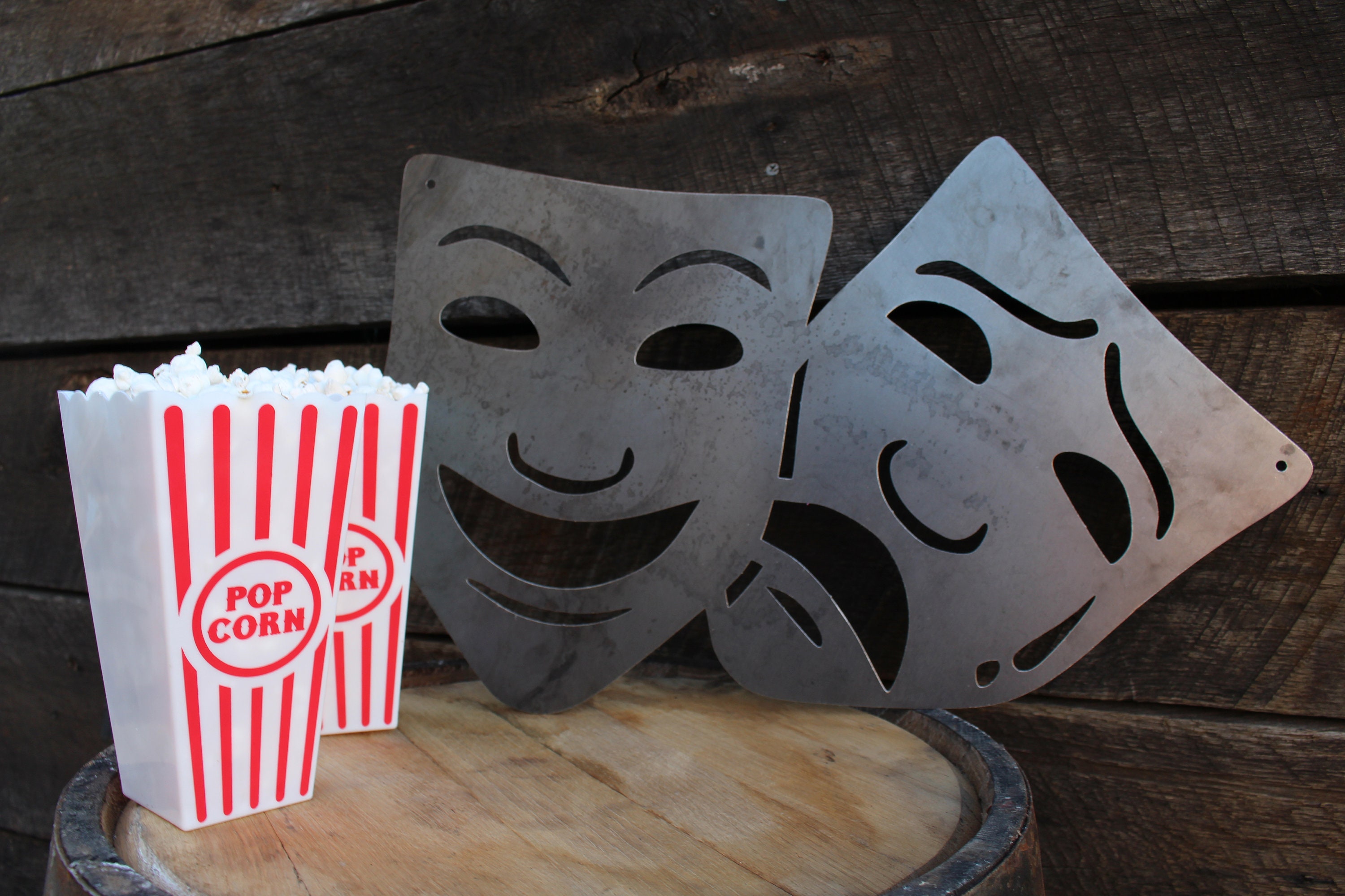 Ships in 2 Days Vintage Metal Drama Face Masks Vintage - Etsy