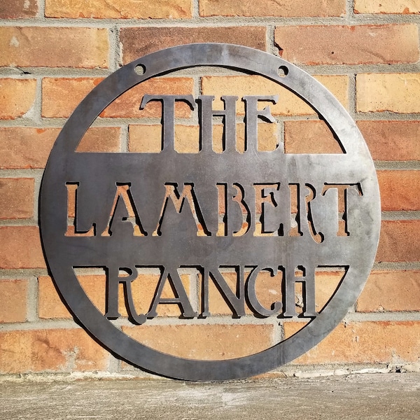 Ranch Sign - Etsy
