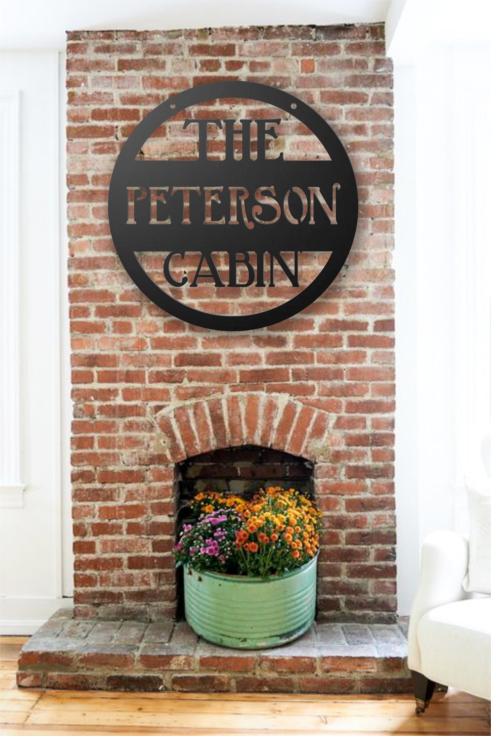 Custom Hanging Rustic Farmhouse Sign Personalized Home Decor | Etsy