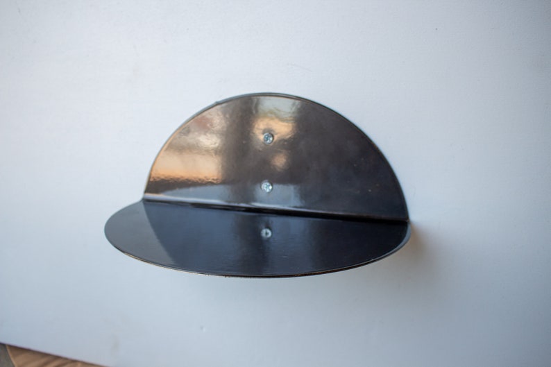 Modern Reversible Semi Circle Floating Shelf - Half Moon Shelf ...