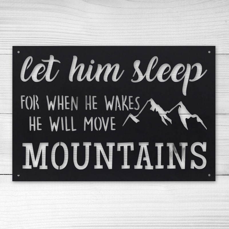 Let Him Sleep - Etsy