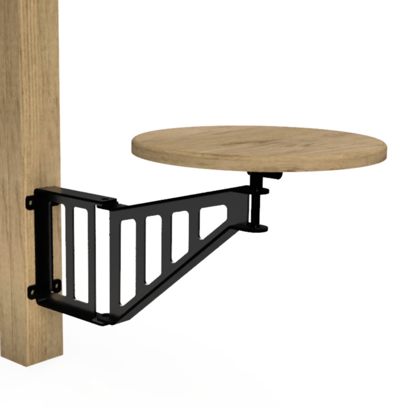 Metal Swing Away Bar Stool With Wooden Seat Round Seat or - Etsy