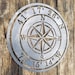 Personalized Compass Rose Metal Sign Personalized Gifts - Etsy
