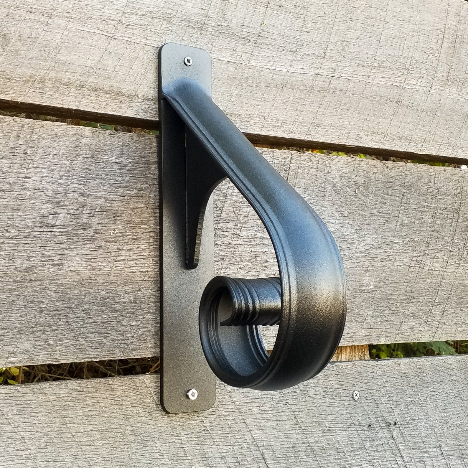 1 Step Handrail - Metal Grab Rail for One Stair - Victorian Stair Rail ...