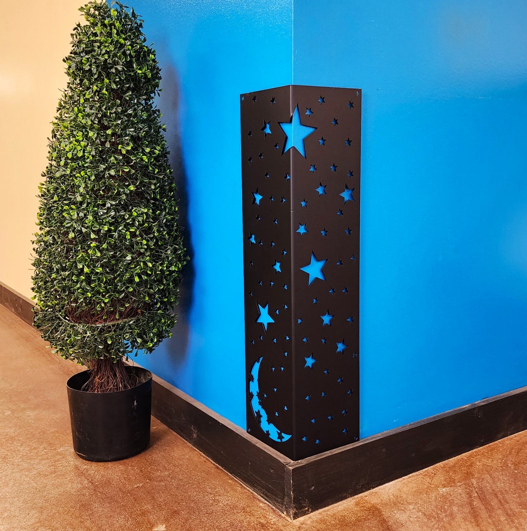 Moon & Stars Corner Protector - Outdoor and Garden Decor - Metal Yard ...