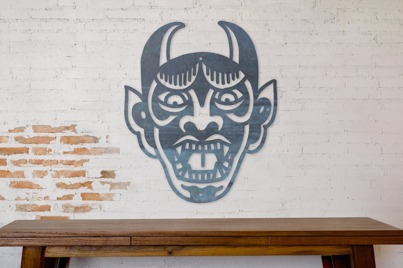 Traditional Demon Tattoo Sign American Traditional Tattoo | Etsy