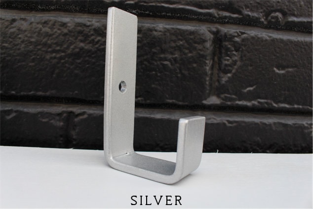 Heavy Duty Slim Modern Wall J Hooks Indoor/outdoor Wall | Etsy