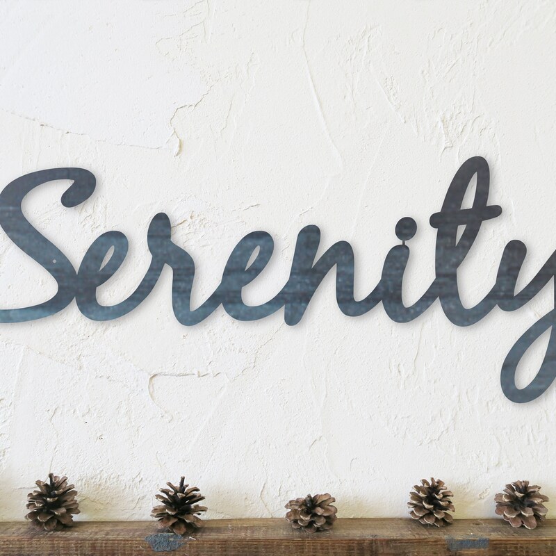 Metal Word Signs - Etsy