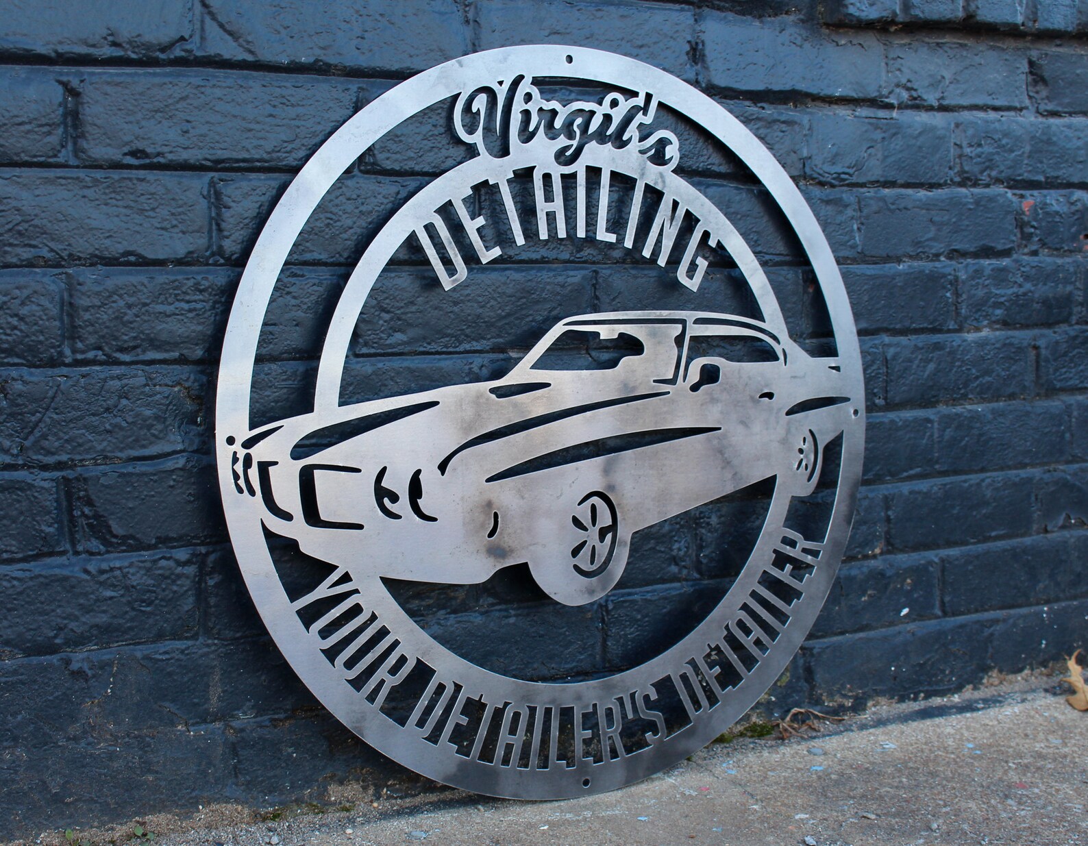 Custom Metal Garage Sign Personalized Car Shop Decor | Etsy