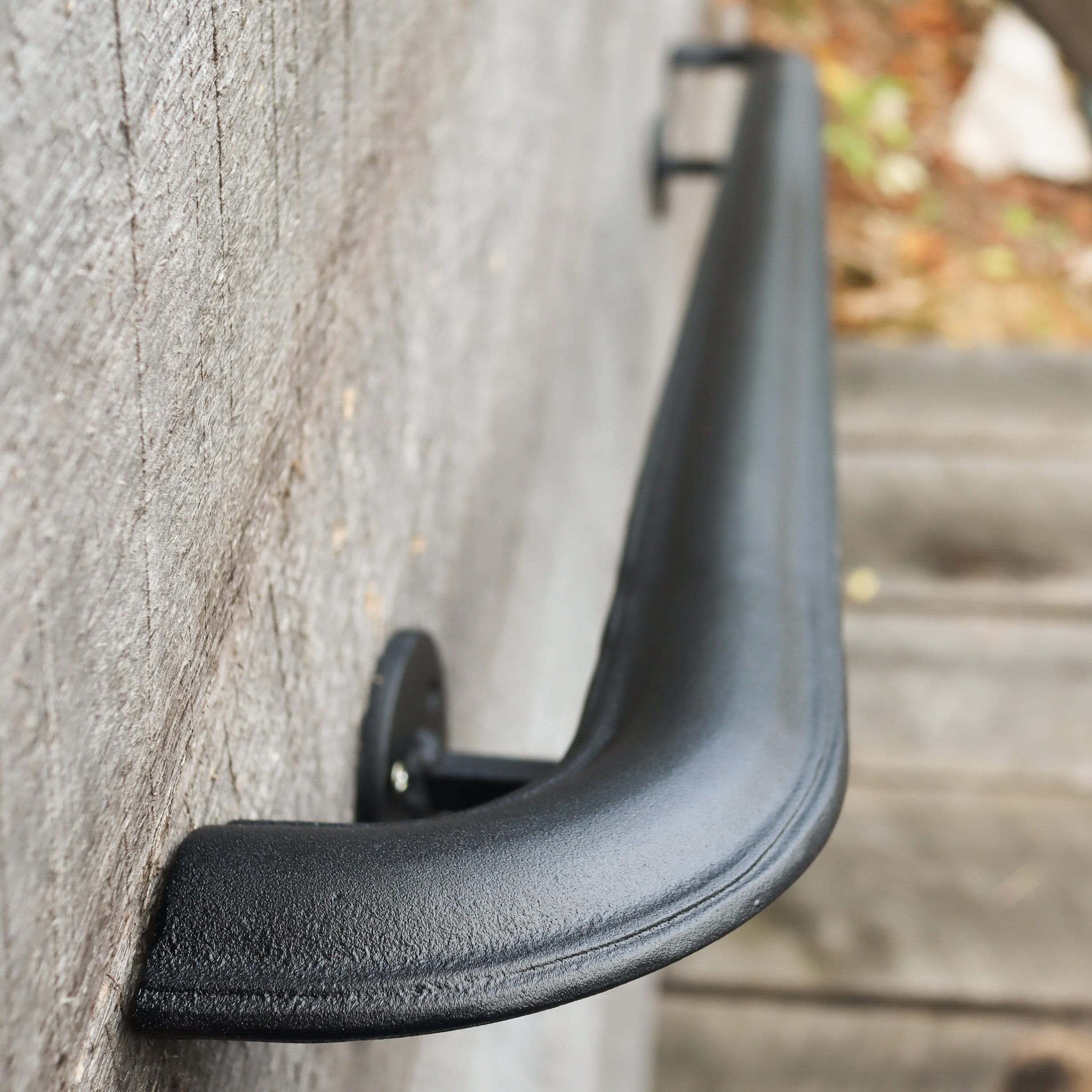 Metal Handrail With Curved Returns ADA Compliant Return Wall - Etsy