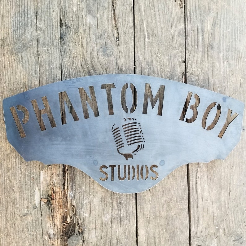 Custom Music Studio Sign Personalized Metal Recording Studio - Etsy ...