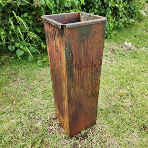 Floral Lace Garden Column - Garden Decor - Garden Statue - Well Cover ...