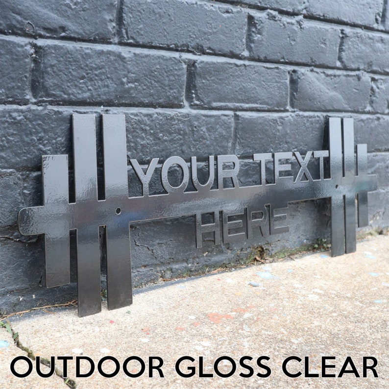 Personalized Home Gym Sign Work Out Custom Gym Sign | Etsy