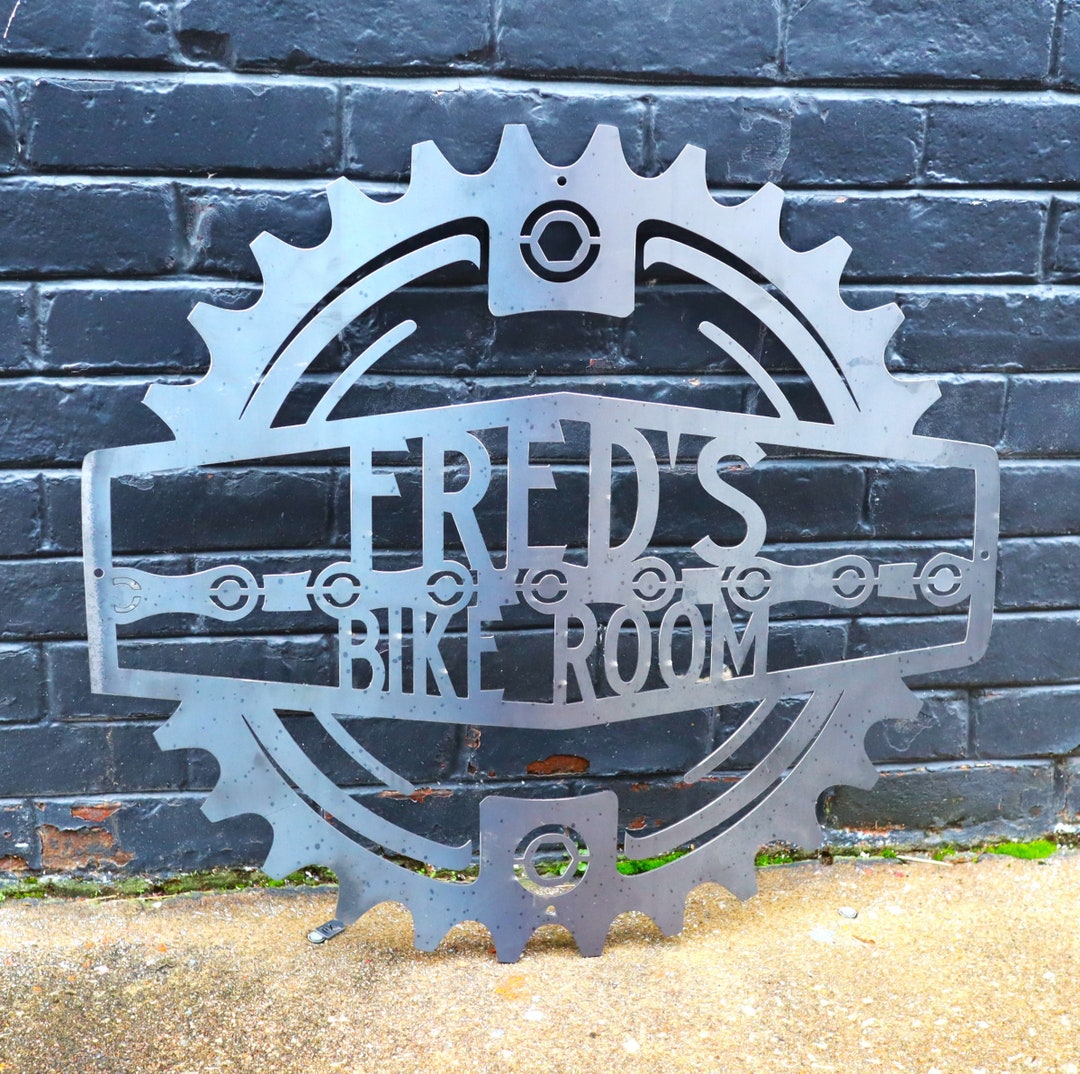 Custom Metal Sign Bike Enthusiast Sign - Etsy