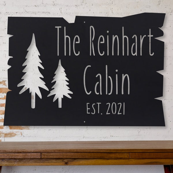 Custom Cabin Signs - Etsy