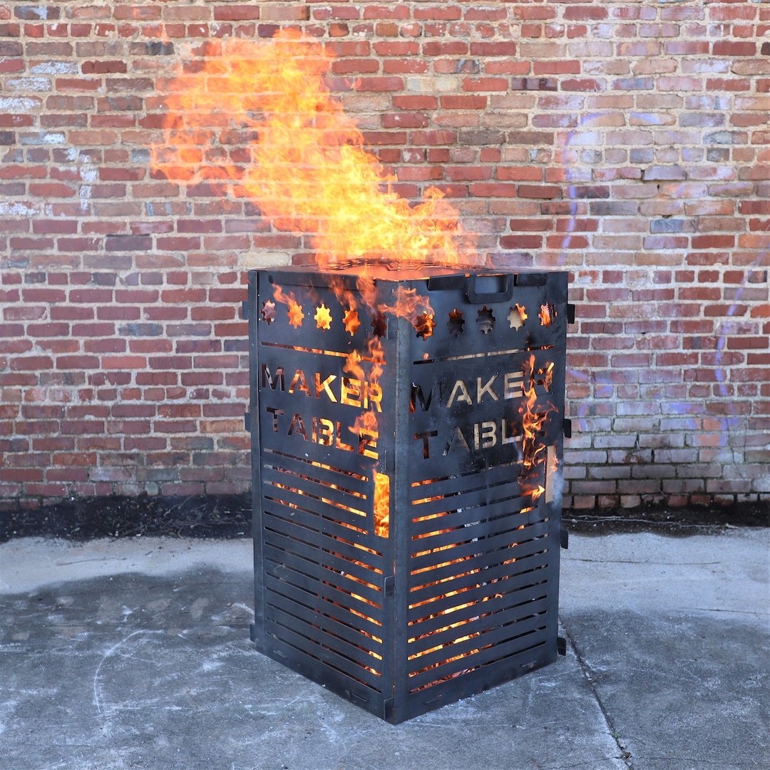 Incinerator Extra Large - Portable Burn Box - Burn Barrel - Burn Cage ...