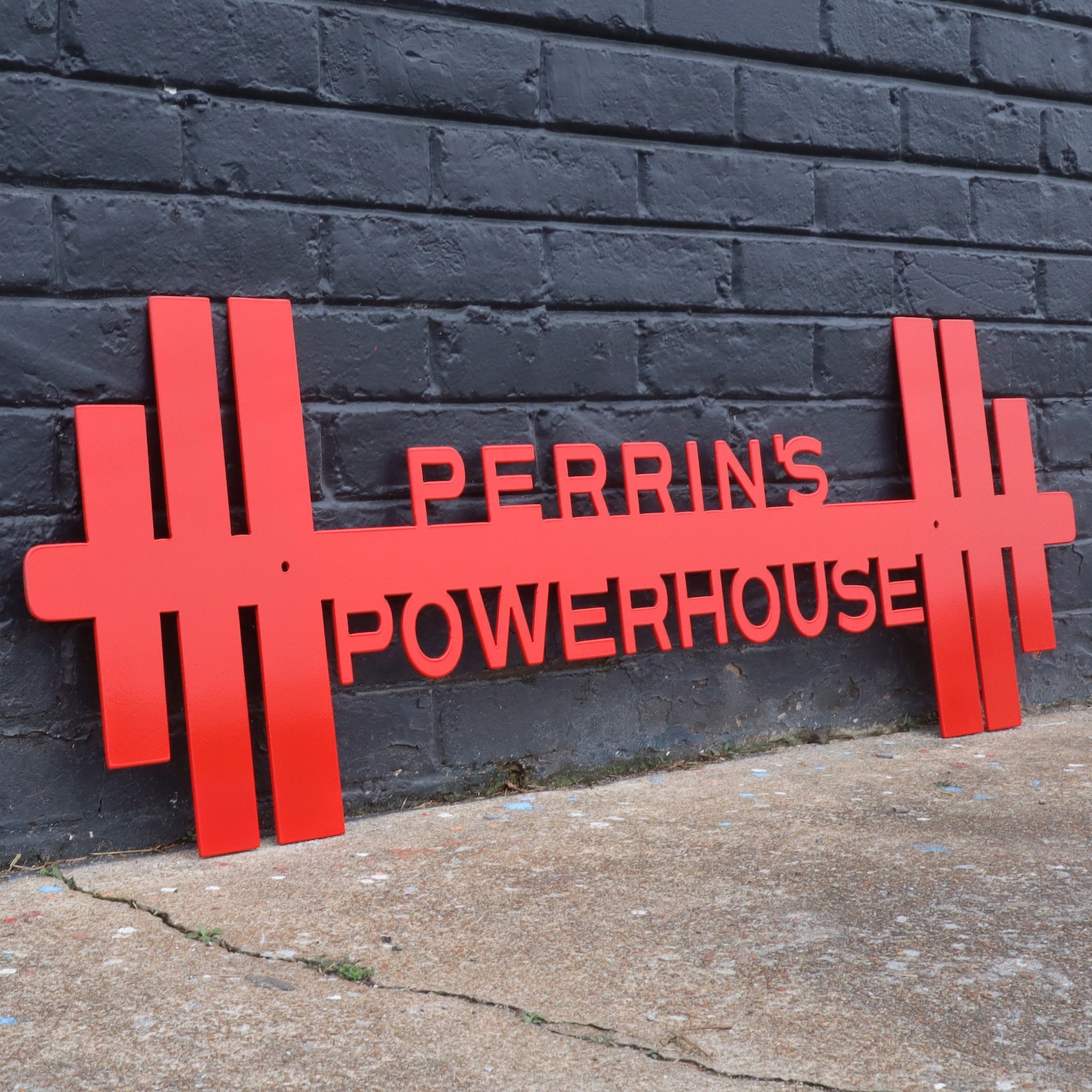 Personalized Home Gym Sign Work Out Custom Gym Sign | Etsy