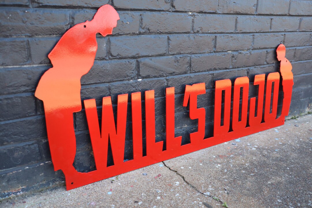 Personalized Metal Dojo Sign Custom Karate Sign - Etsy