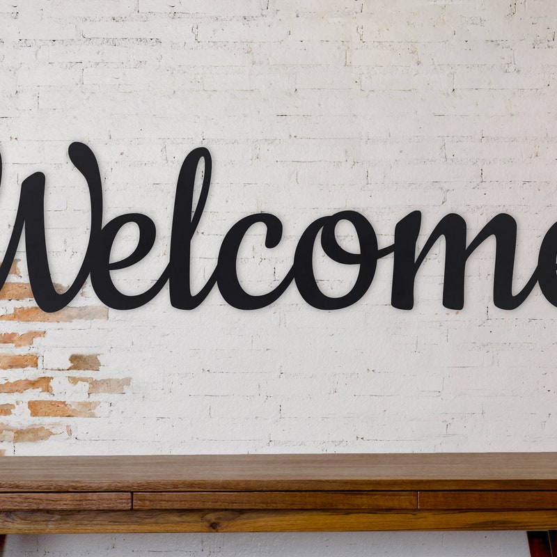 Welcome Sign - Etsy