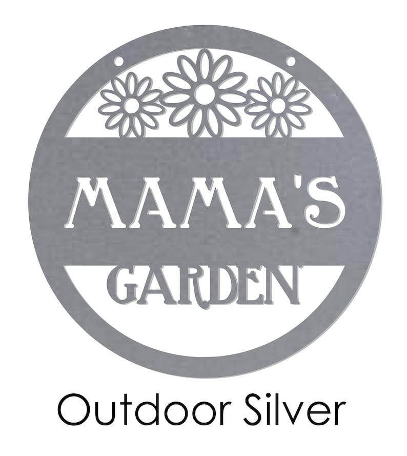 Personalized Garden Sign Cottagecore Custom Metal Yard Art - Etsy