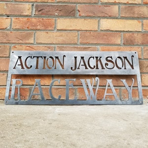 Personalized Rustic Metal Sign - Personalized Garden Sign - Home Gifts ...