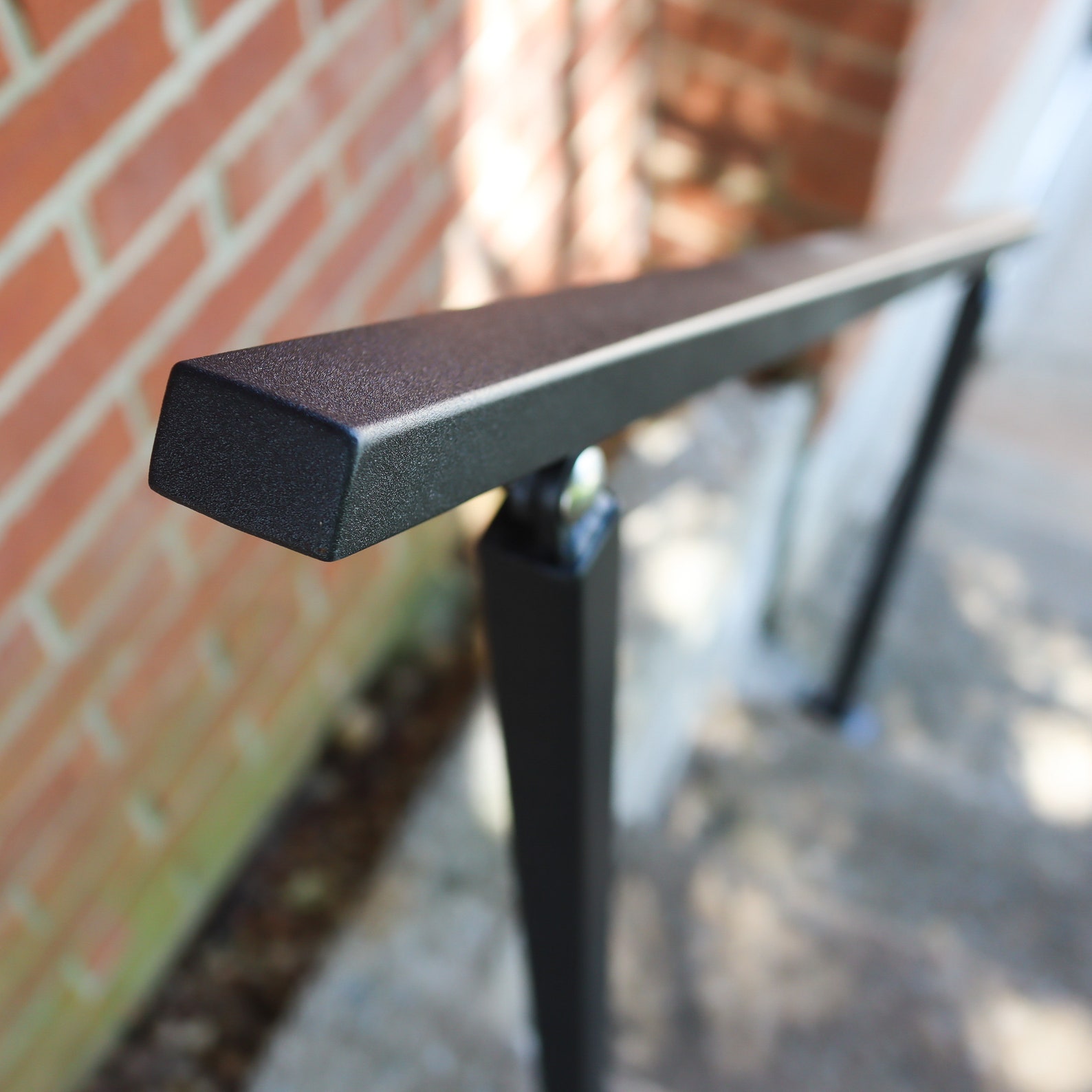 Custom Length Adjustable Metal Handrail With Rustic Design - Etsy