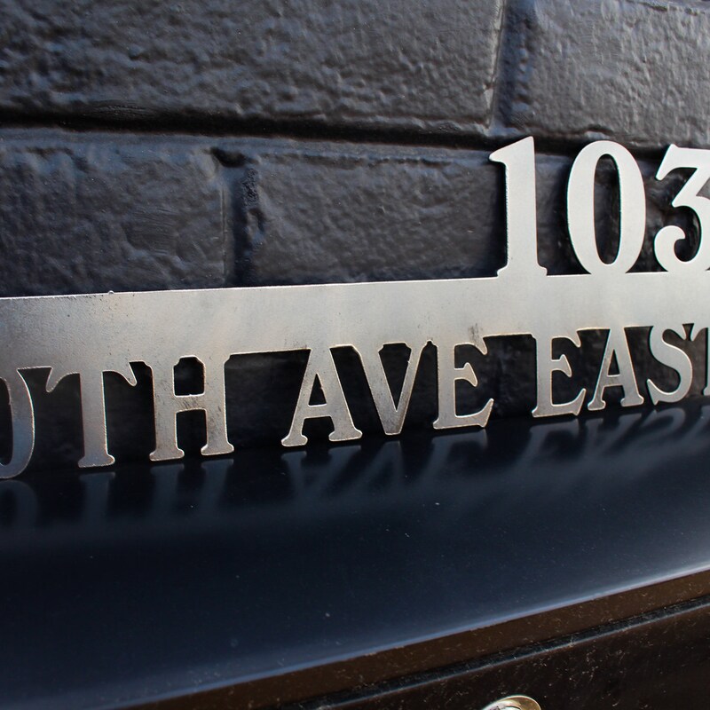 Street Number Sign - Etsy