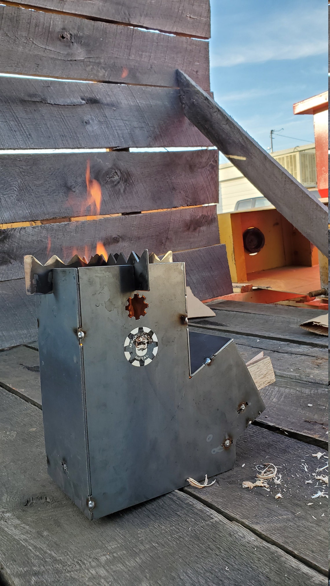 Rocket Stove - Maker Welding Kit - DIY Weld Project - Make It Yourself ...