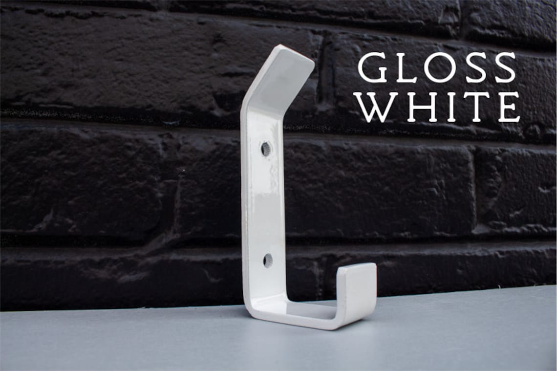 Heavy Duty Double Wall Hook - Modern Utility Wall Hanger, Indoor ...