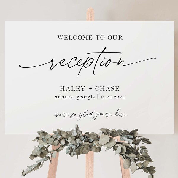 Wedding Reception Signs - Etsy
